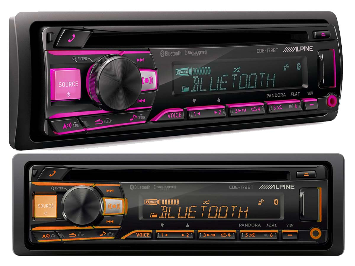 Estereo Alpine CDE-172BT Tope Gama | Americars