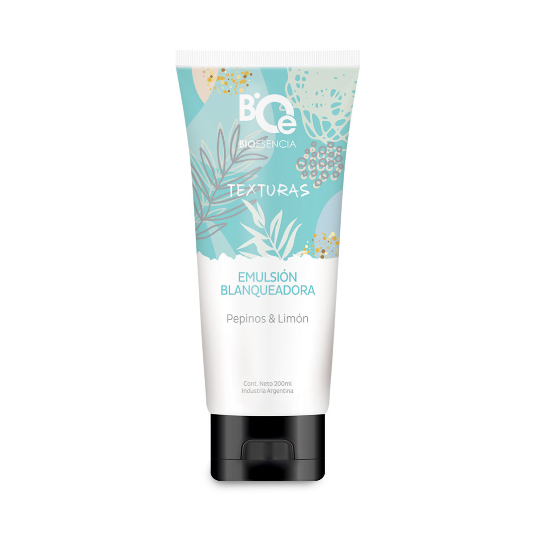 Emulsión Blanqueadora de Pepinos y Limón | Bioesencia