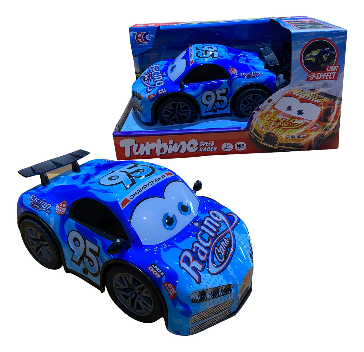 Auto Veloz A Control Remoto Con Efecto De Luz Infantil Surtido Auto ...