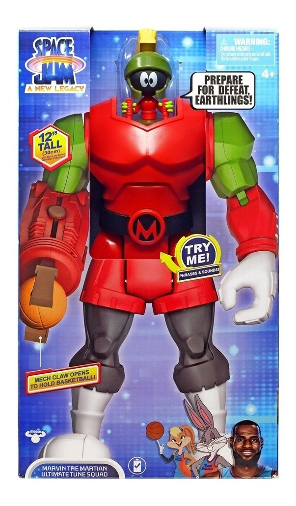 Space Jam Figura Coleccionable Deluxe Marvin Marciano 30 Cm ...