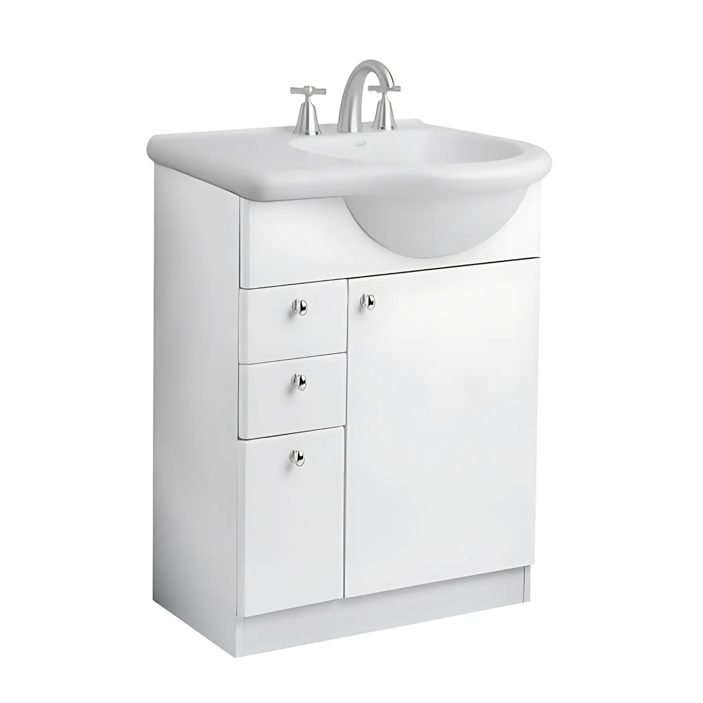 Mueble Ferrum avignon c/cajones sin mesada AVI-MB-014-BL | Casa Outlet