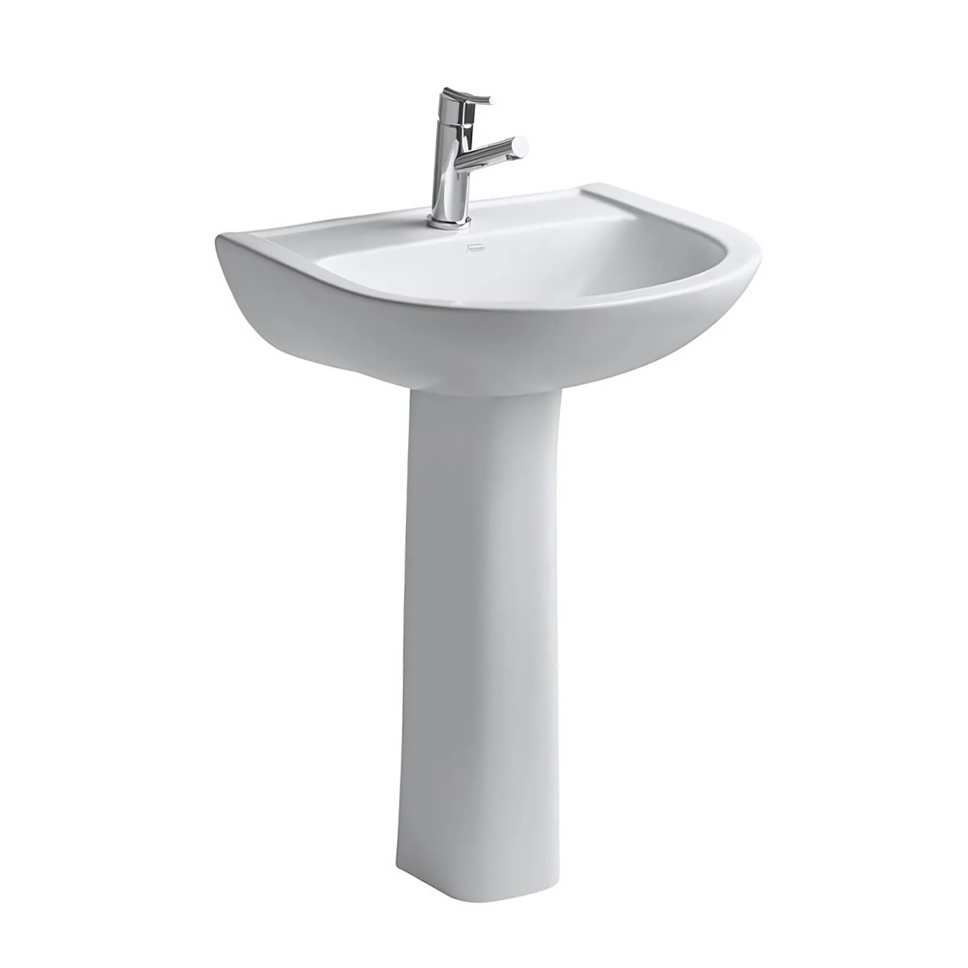 Bacha de lavatorio Ferrum bari 1AG blanco BAR-LV-100-BL | Casa Outlet