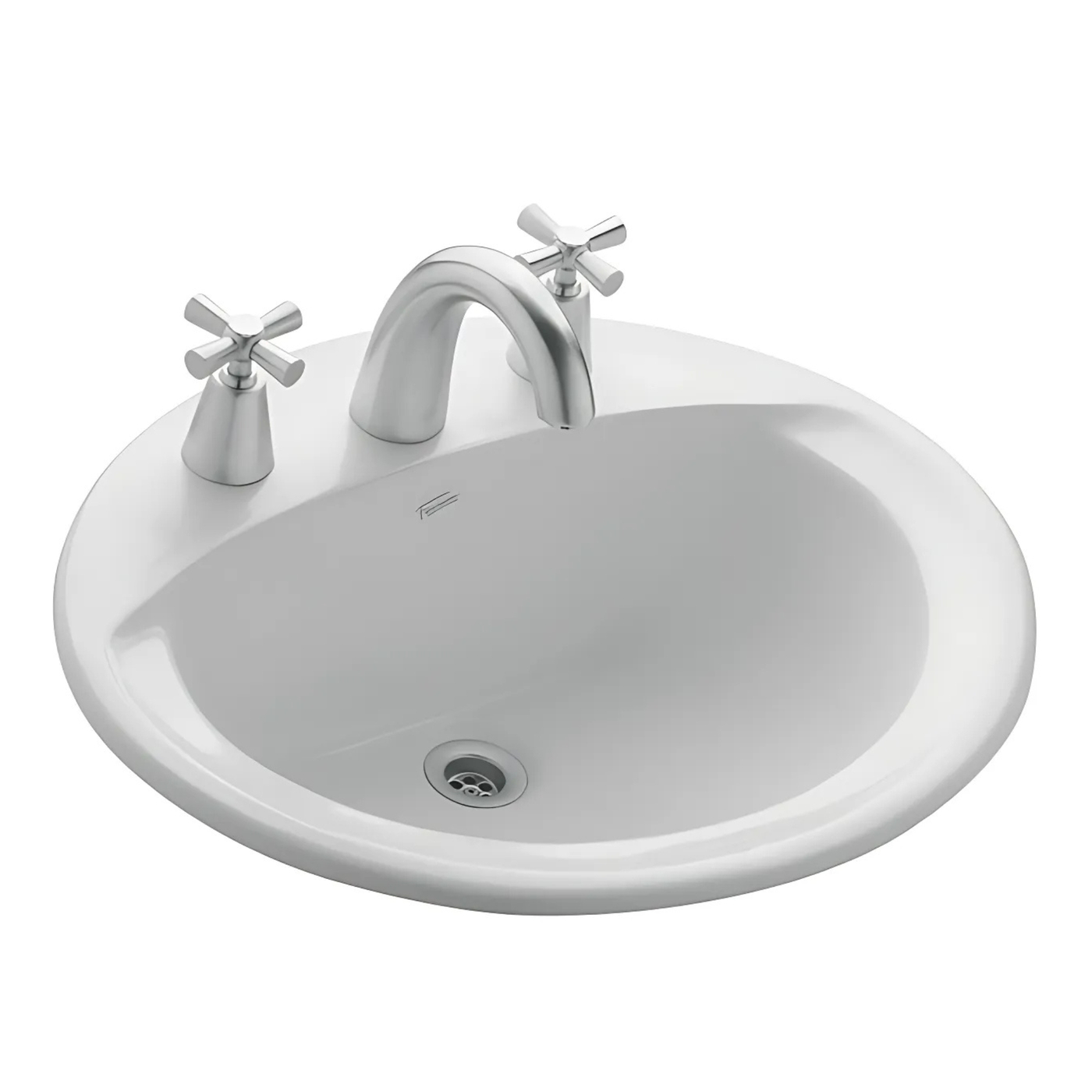 Bacha de lavatorio Ferrum armonica blanca 3AG ARM-BH-135-BL | Casa Outlet