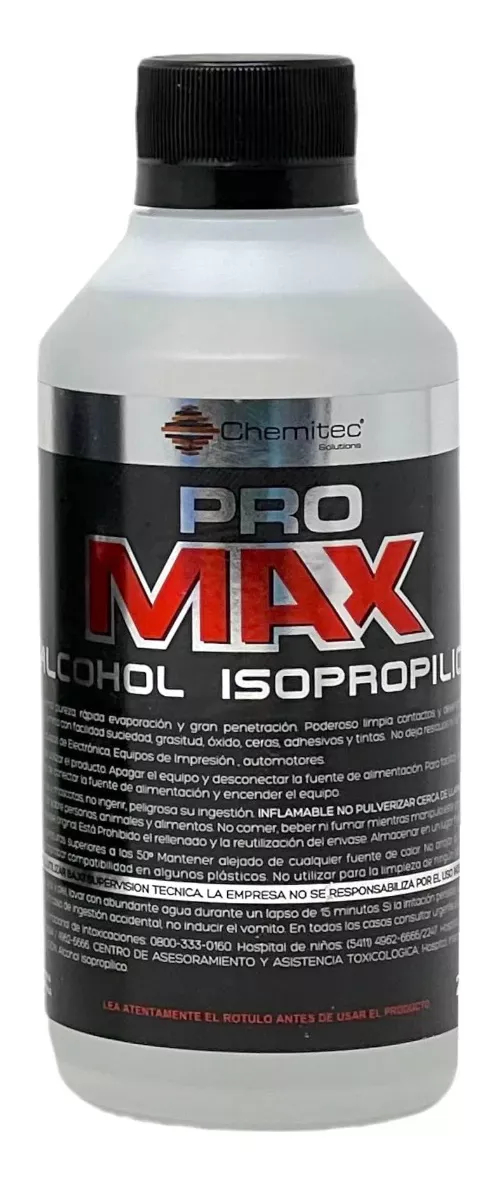 ALCOHOL ISOPROPILICO CHICO 250ML | Covertec