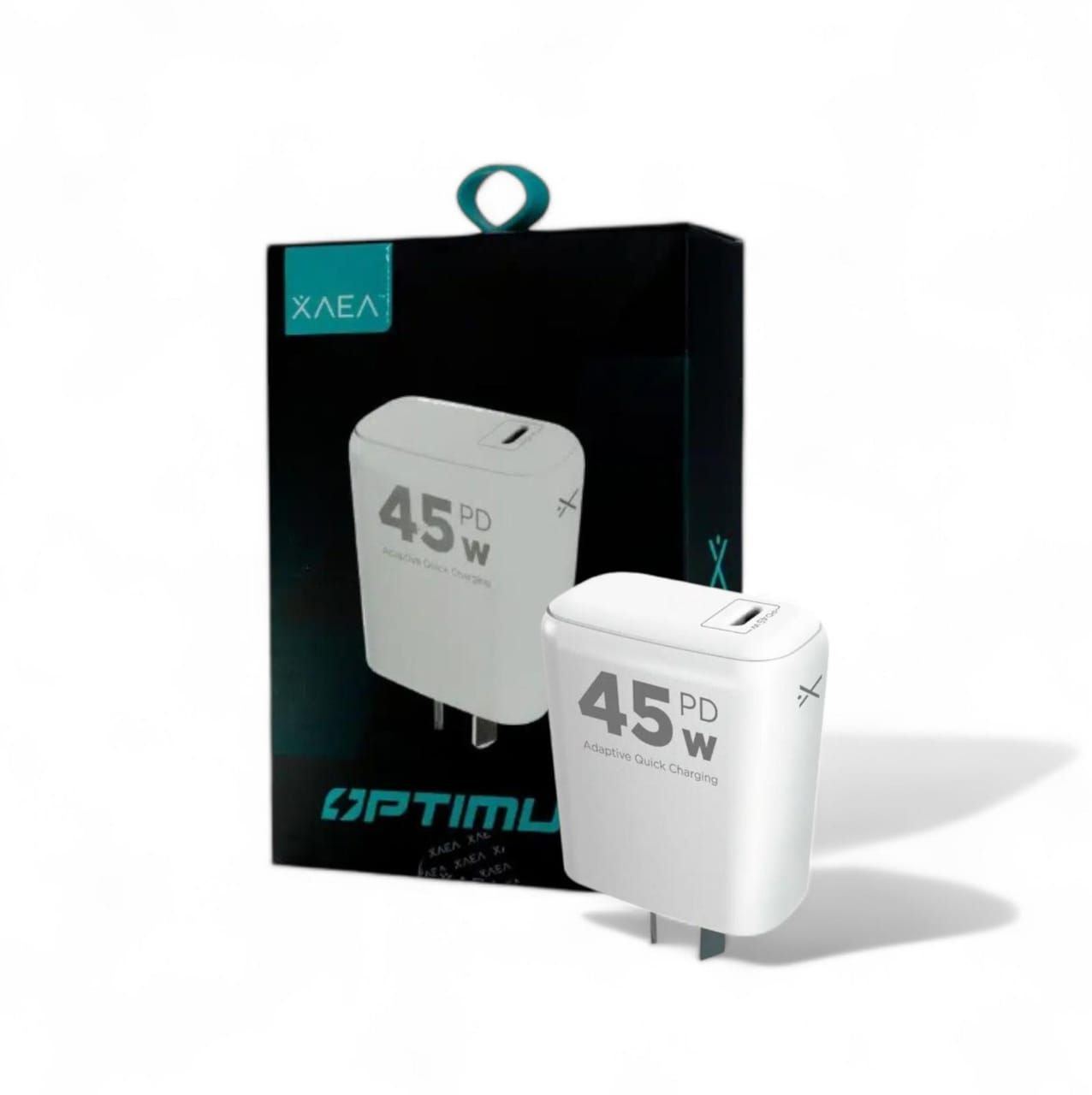 CABEZAL CARGADOR XAEA OPTIMUM USB C 45W | Covertec