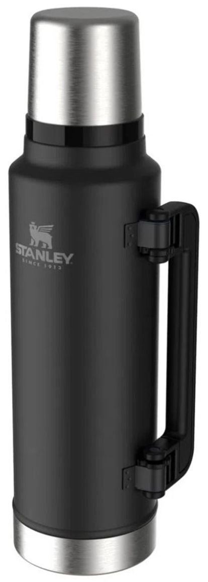 Termo Stanley Clasico Con Asa Plegable 1.4 Lts Negro | FAST-STORE Argentina