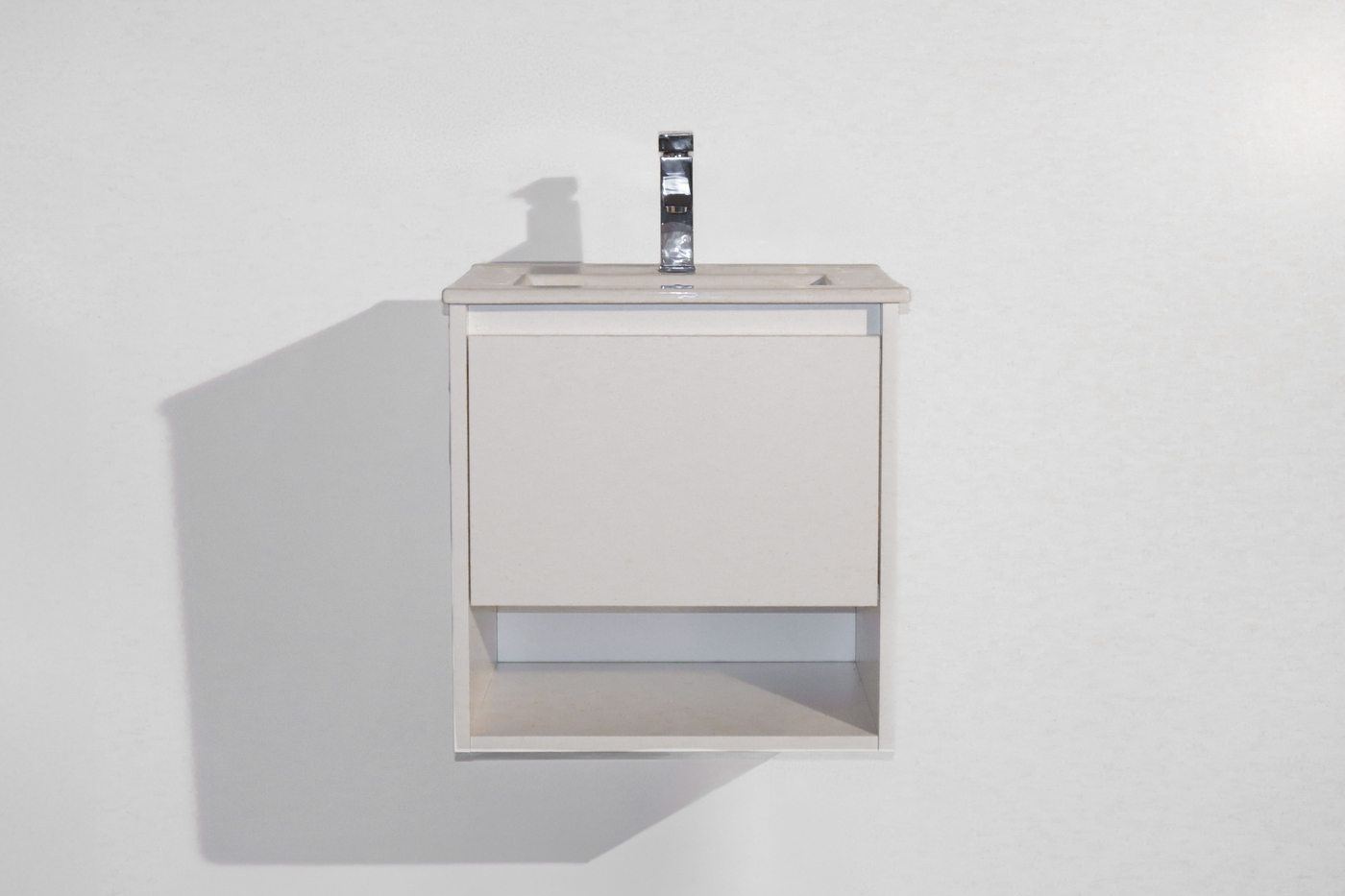 Vanitory mueble Campi Tango sin mesada aereo blanco 50 cm TA50B | Foschia