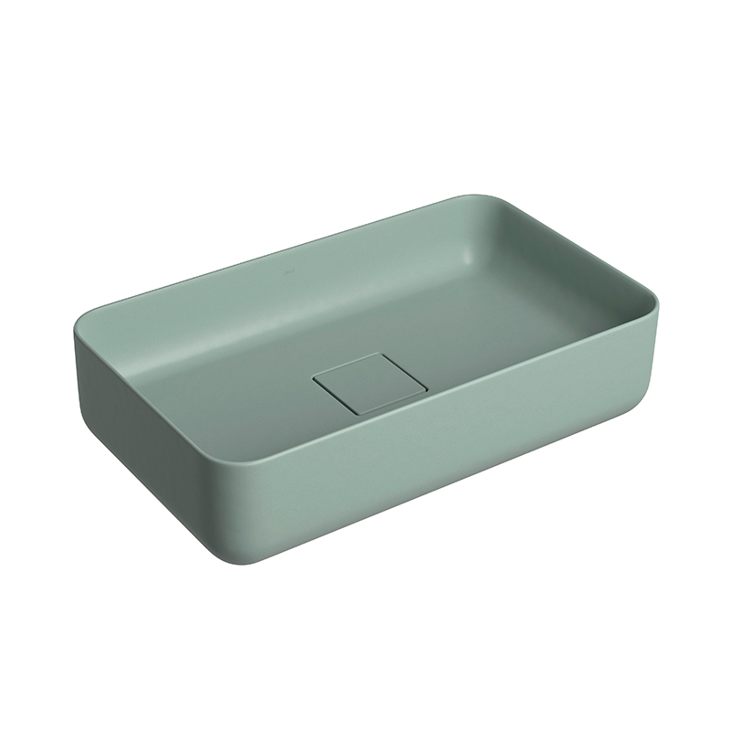 Bacha Deca Slim rectangular 50X29.5X13.5 s/aguj Pistacho L.13050.48 ...