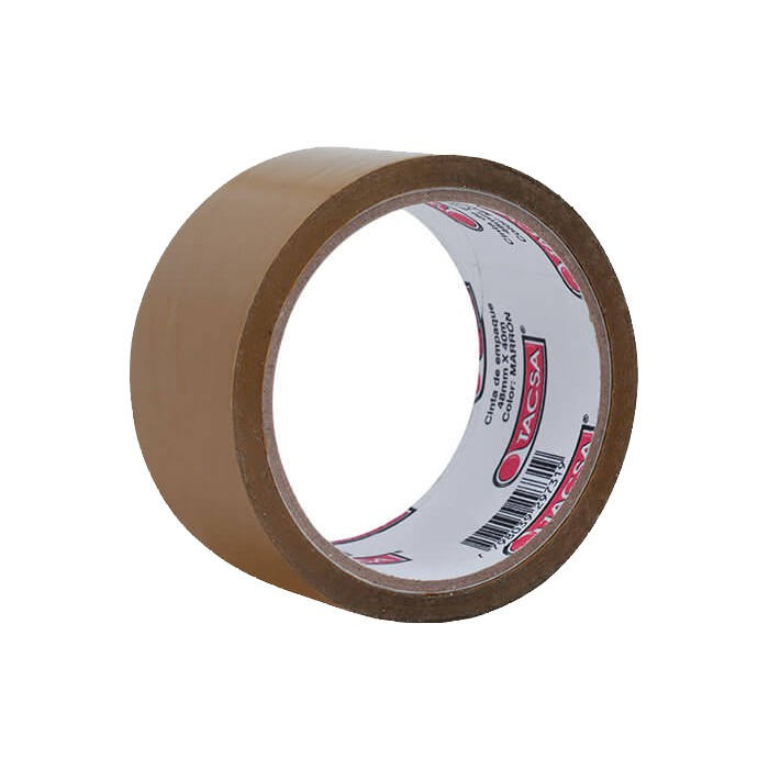 CINTA MARRÓN DE EMPAQUE 48MMX40M TACSA | Foschia