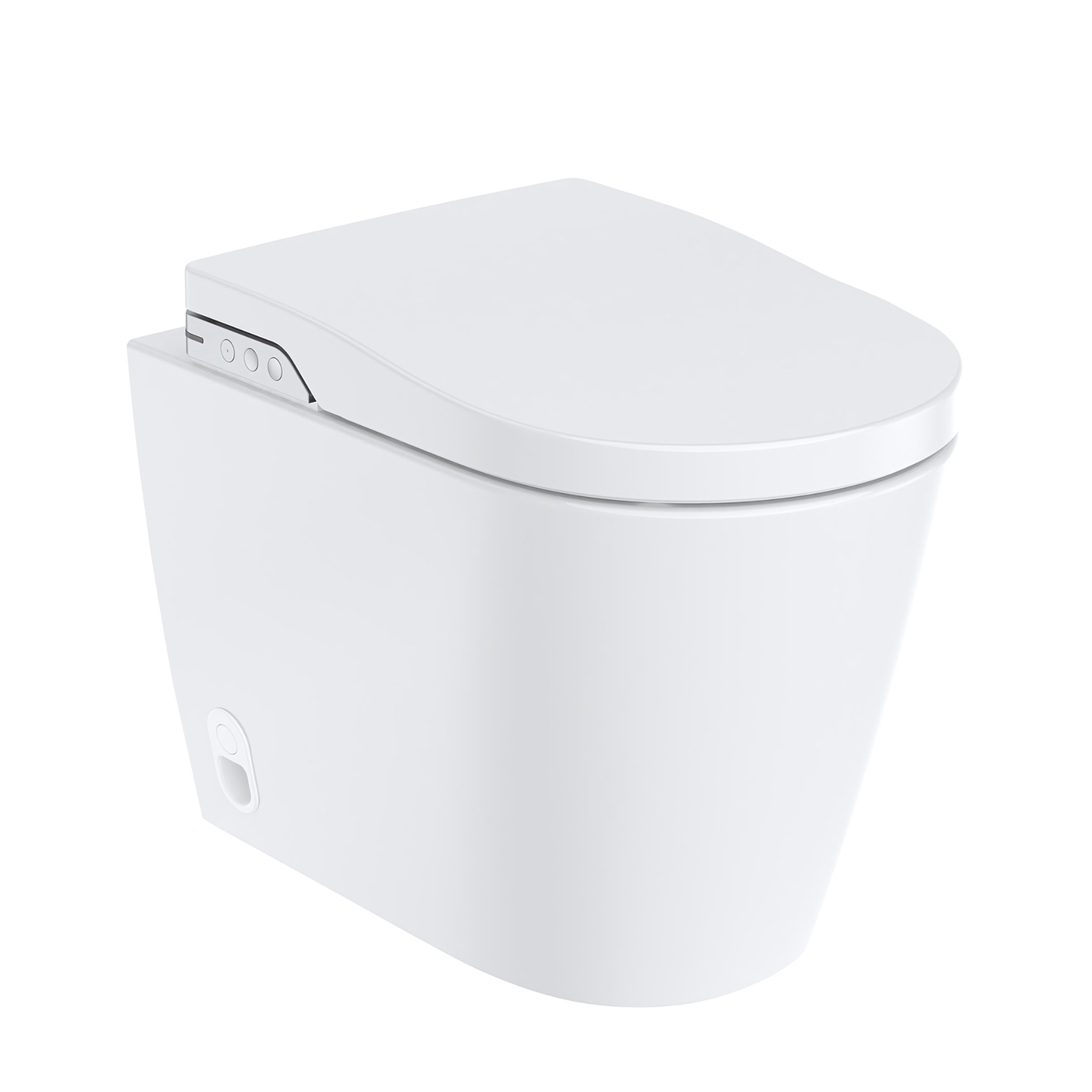 Inodoro in wash inspira round con in-tank smart toilet Roca | Foschia