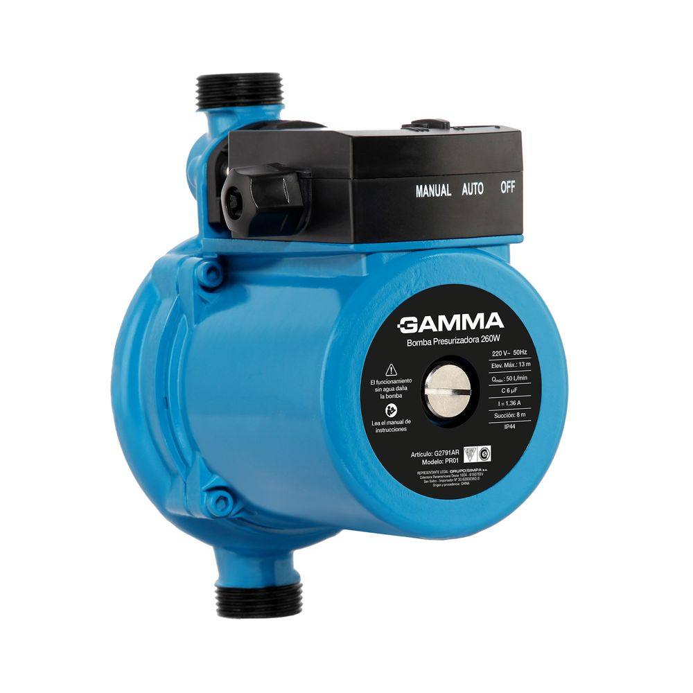 Bomba presurizadora PR001 260W - G2791AR | Foschia