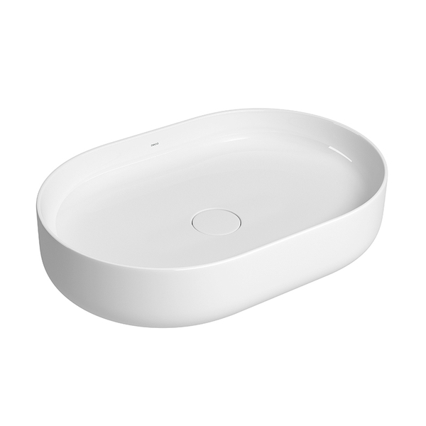 Bacha Deca Slim de apoyo Oval Blanco mate 60x40x13,5 L.14060.17 | Foschia