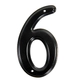 NUMERO 6 PARA DOMICILIO COLOR NEGRO SC | Garbarino