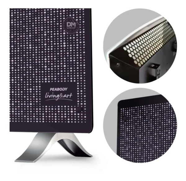 Convector Peabody PE VC10N Negro | Garbarino