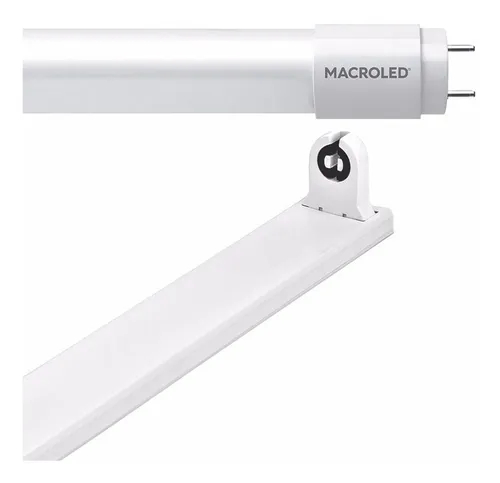 Pack X 10 Liston Con Tubo Led 18W 220V T8 120Cm Calido | Garbarino