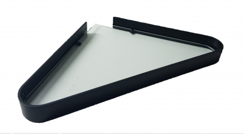 Accesorio Bañ Esquinero Simple Alum negro Kurymar Negro 5013 | Grupo Gemme