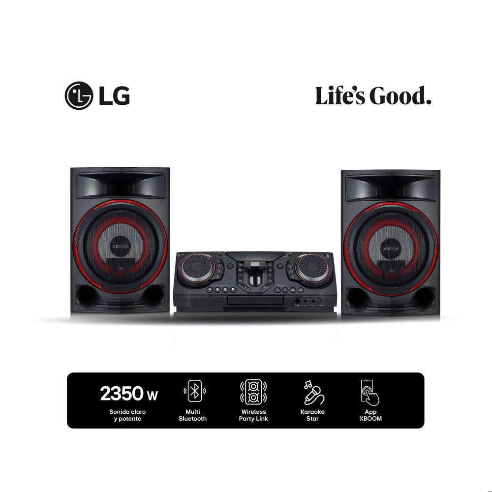 Minicomponente LG Xboom Cl87 2350w Multi Bluetooth | HYT