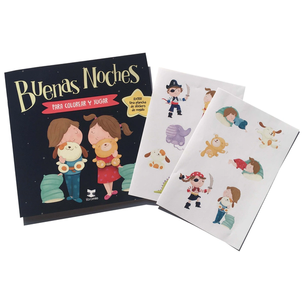 Libro para Colorear "Buenas Noches" | LibroMío