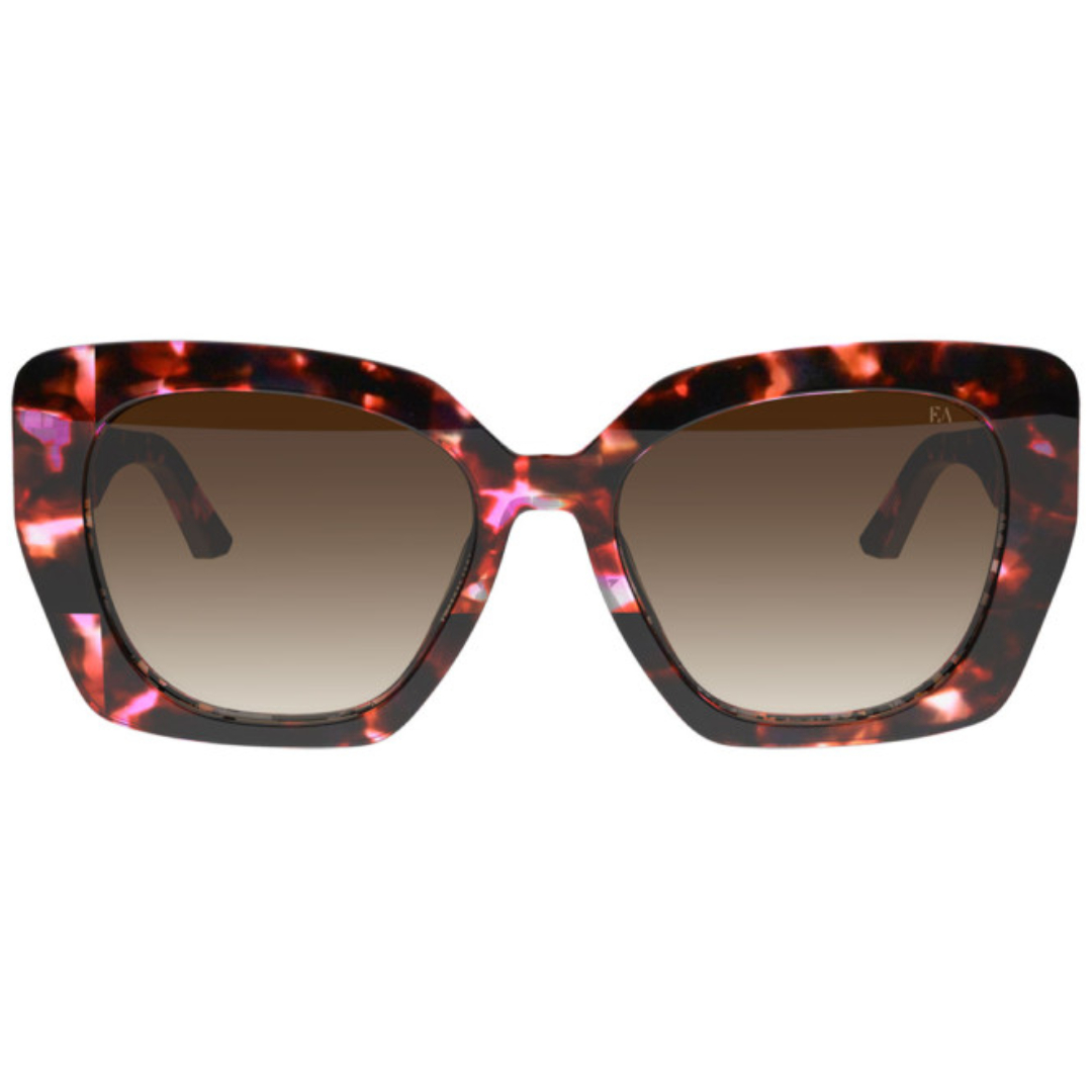 Anteojo de Sol Elizabeth Arden Berenice Demi Marrón Degradé | MC Optica