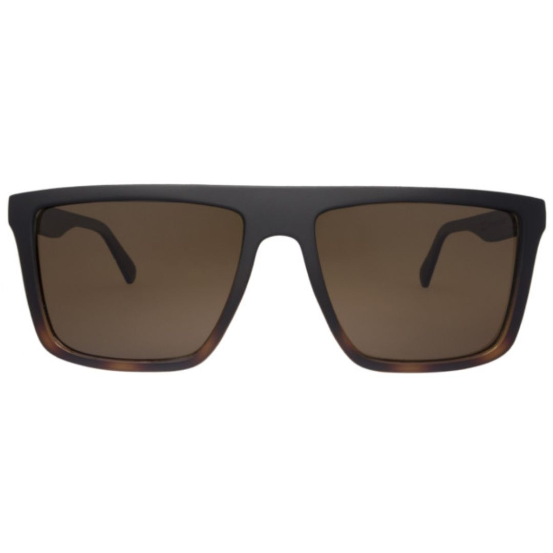 Anteojo de Sol 360 Hopper Negro Mate Degradé Marrón Polarizado | MC Optica
