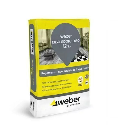 Adhesivo Weber "Piso Sobre Piso" x 25 kg | Permat