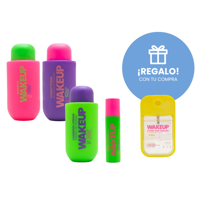 Primont Wake up Rutina 4 Pasos+ Perfume Wakeup 38ml Regalo | SelmaDigital