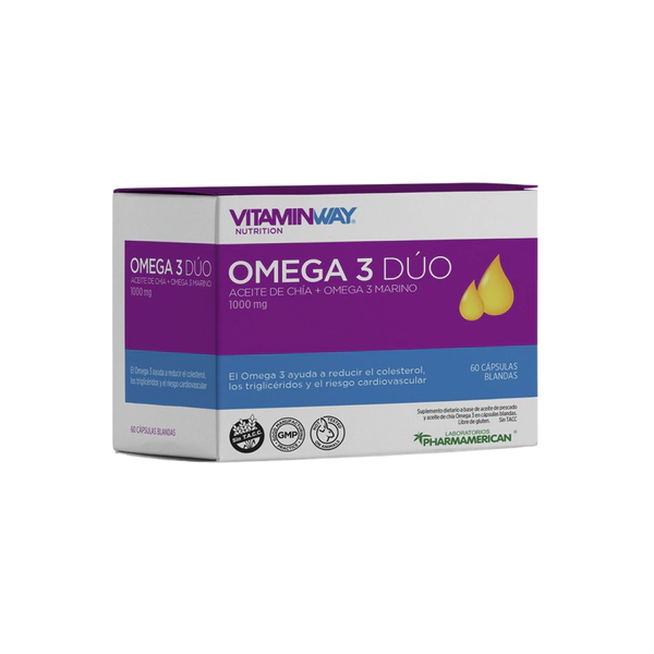 Omega 3 Dúo X60 Cápsulas | SelmaDigital
