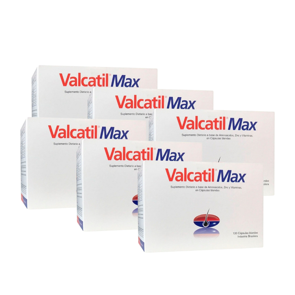 Pack X6 Valcatil Max 120 Caps Blandas | SelmaDigital