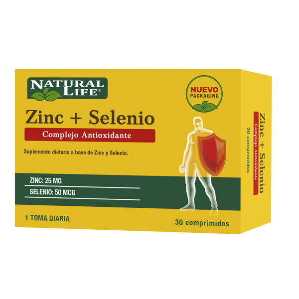 Zinc + Selenio X 30 Comprimidos | SelmaDigital