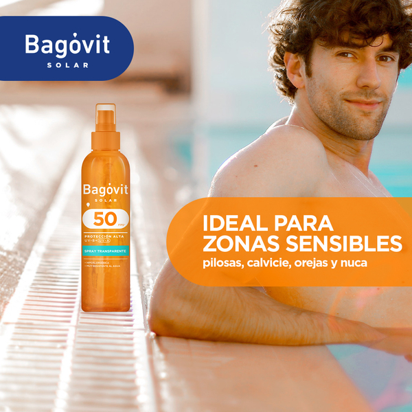 Protector Solar Transparente en Spray FPS 50 X 200 ml | SelmaDigital