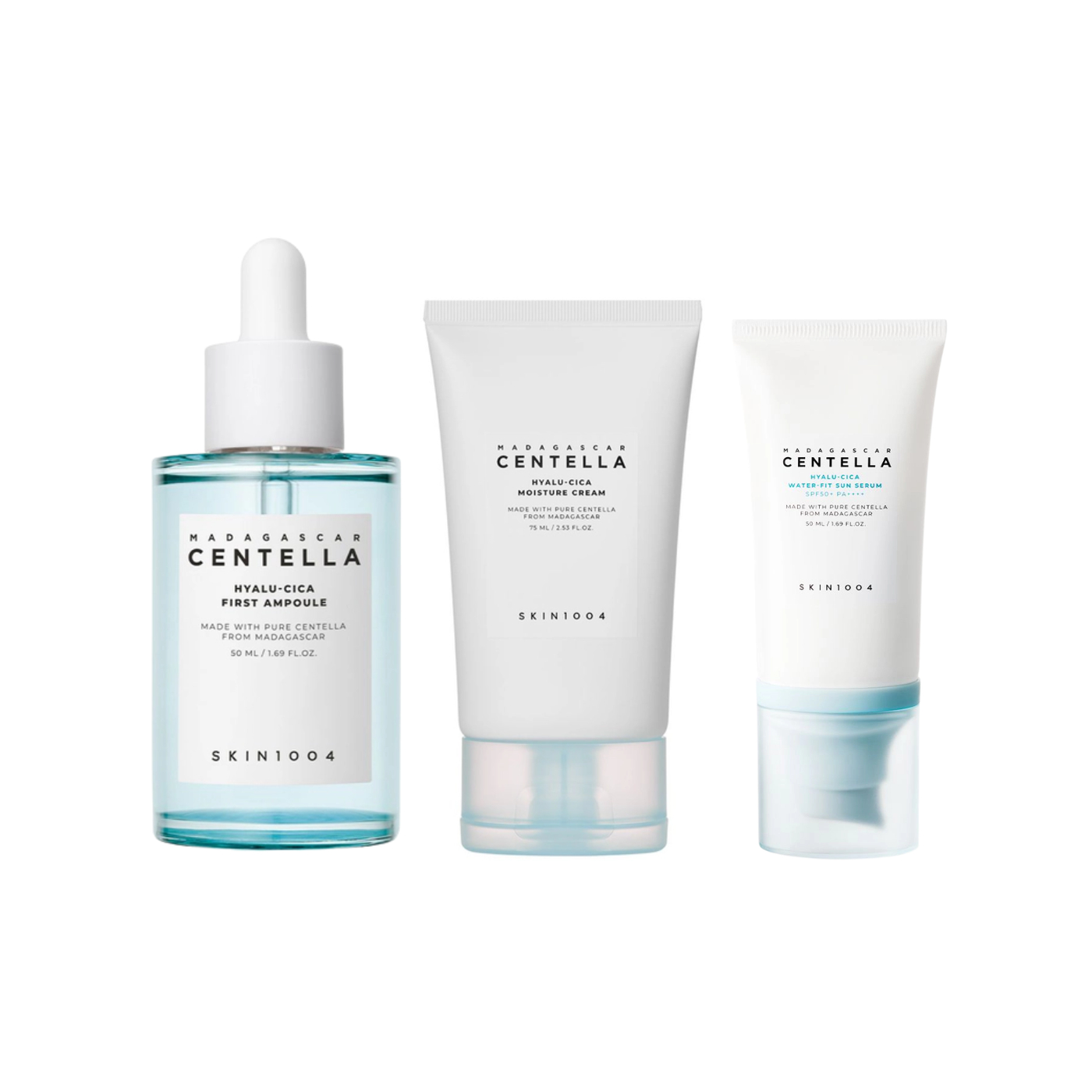 Serum Hyalu-Cica First Ampoule + Crema + Protector | SelmaDigital