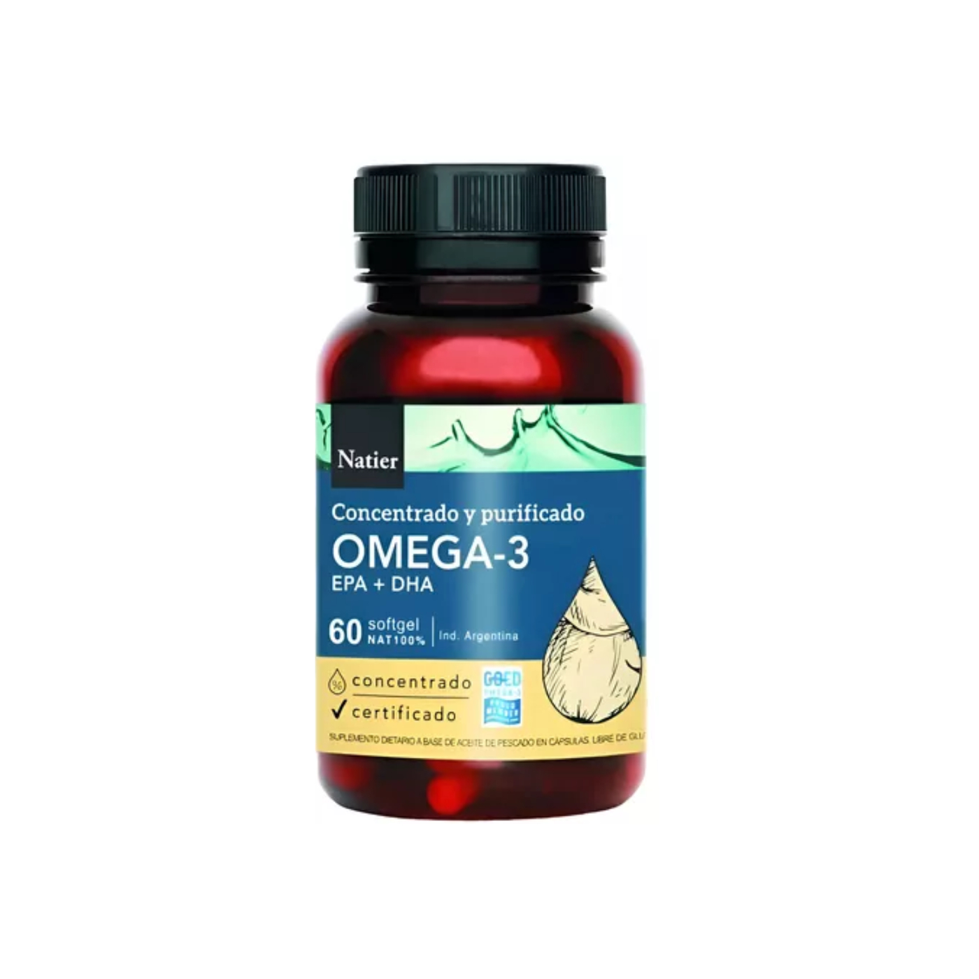Omega 3 Epa + Dha X60 cápsulas | SelmaDigital