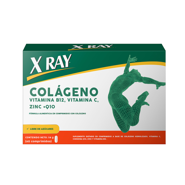 Colágeno Vitamina B12 Vitamina C Zinc Y Q10 X 60 Comp. | SelmaDigital