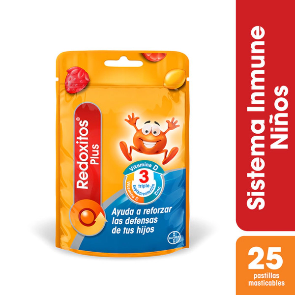 Redoxitos Plus Suplemento Dietario A Base De Vitamina C, Vitamina D y ...