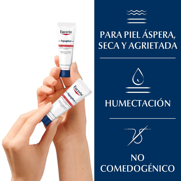 Pomada reparadora Eucerin Aquaphor para piel seca 2x10 ml | SelmaDigital
