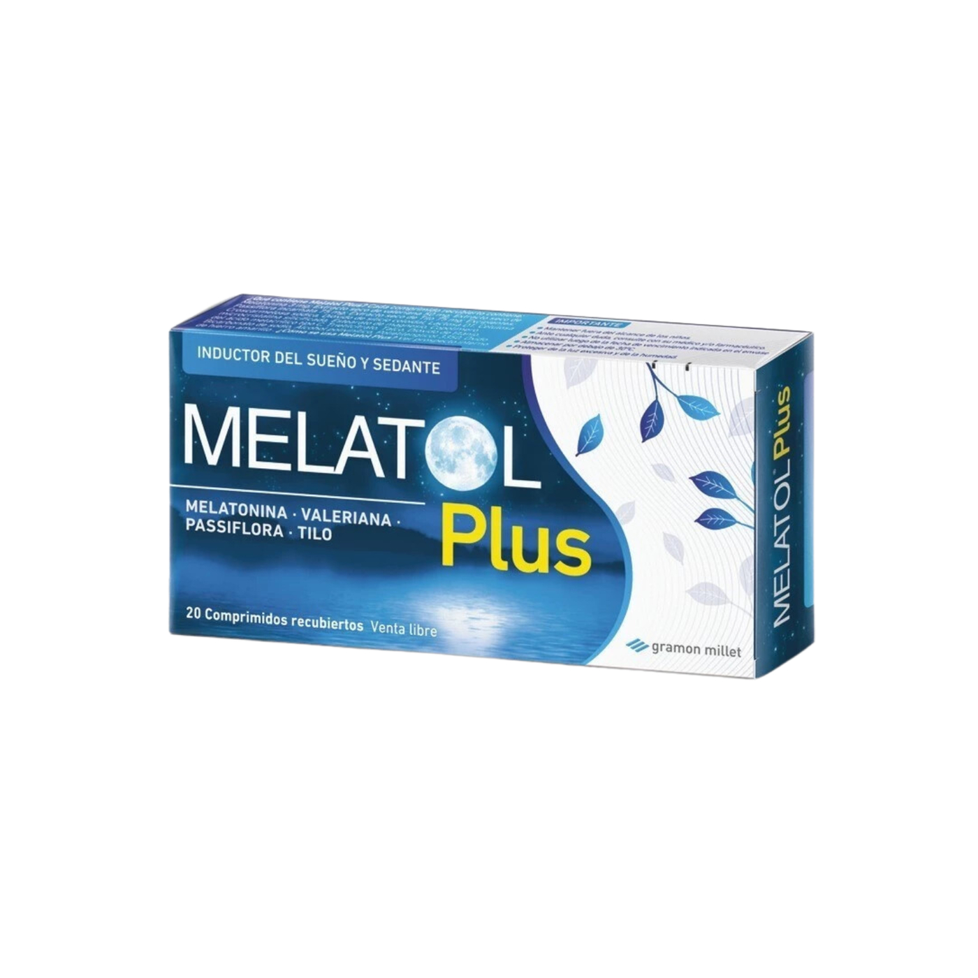 Melatol Plus Inductor de Sueño X20 Comprimidos | SelmaDigital