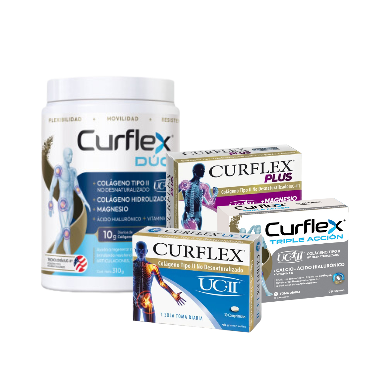Combo Curflex + Plus + Duo + Triple Accion | SelmaDigital