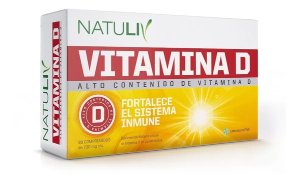 Vitamina D x 30 Comprimidos | SelmaDigital