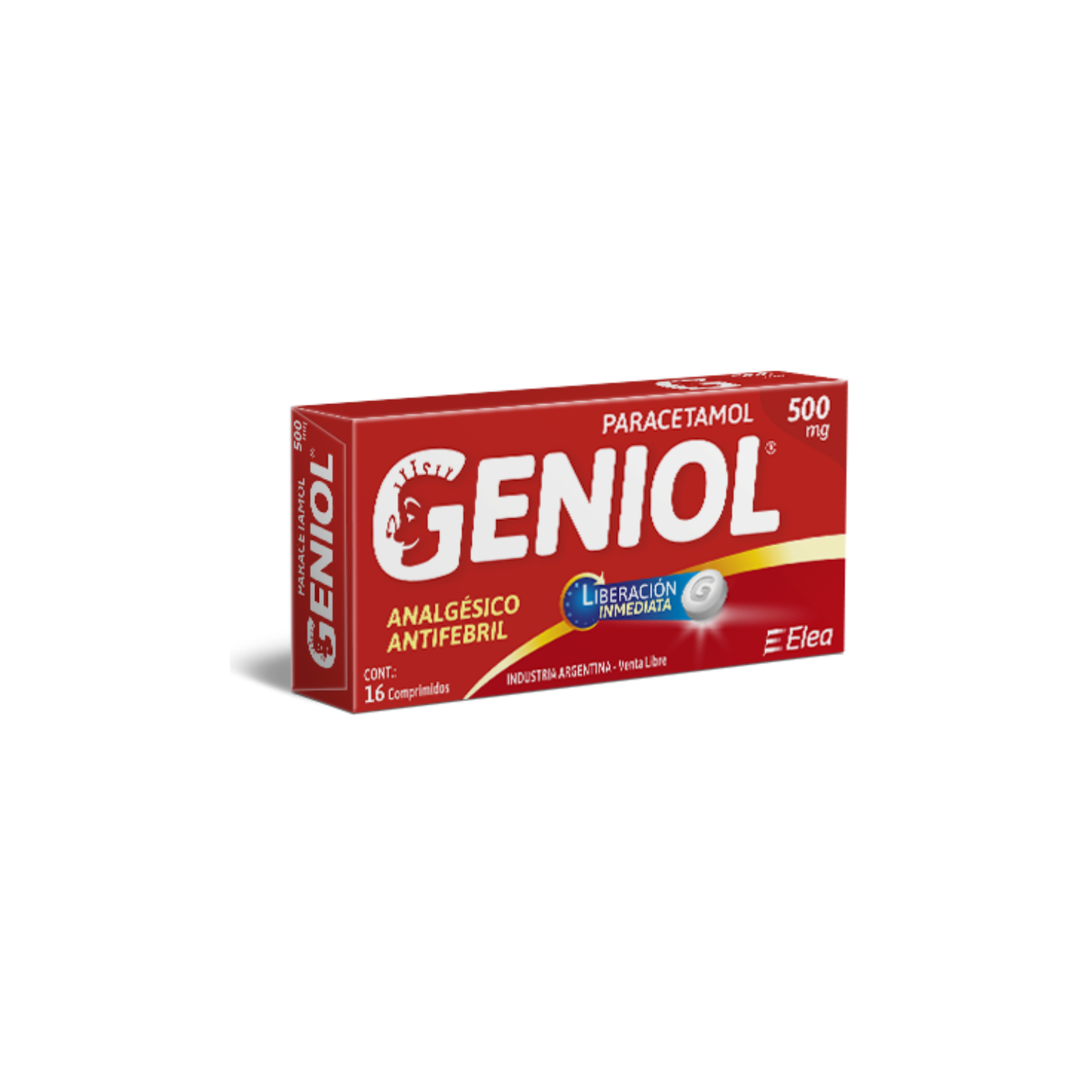 Geniol 500mg X16 Comprimidos | SelmaDigital