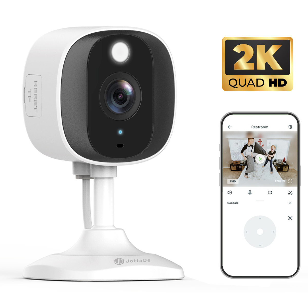 Cámara de Seguridad Wifi Exterior/Interior IP JD C723 | Tiendashopealo