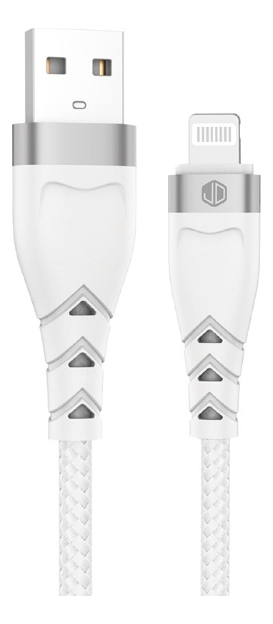 Cable de datos JD D-30 lightning Blanco | Tiendashopealo
